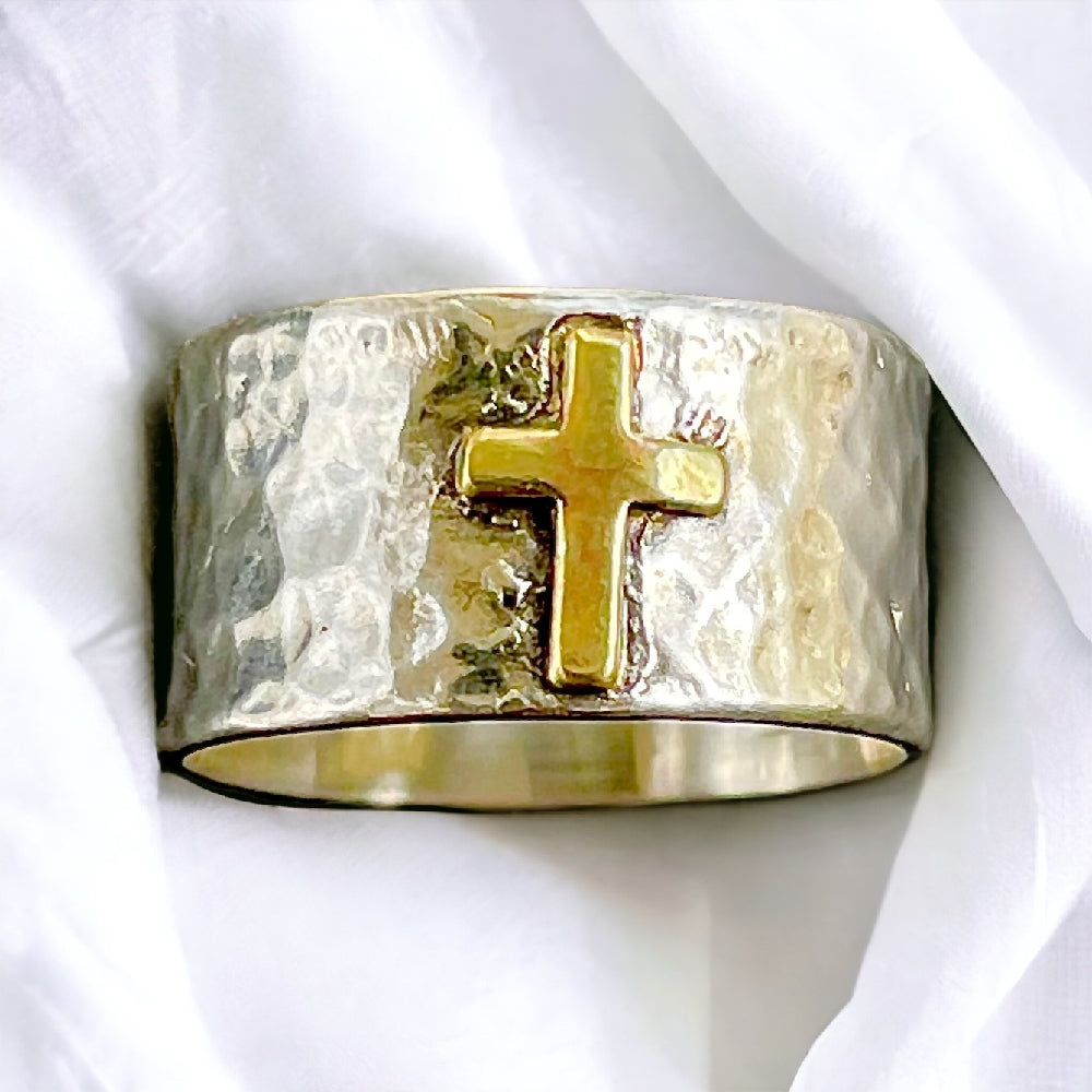 Cross Ring – Earth Grace Artisan Jewelry
